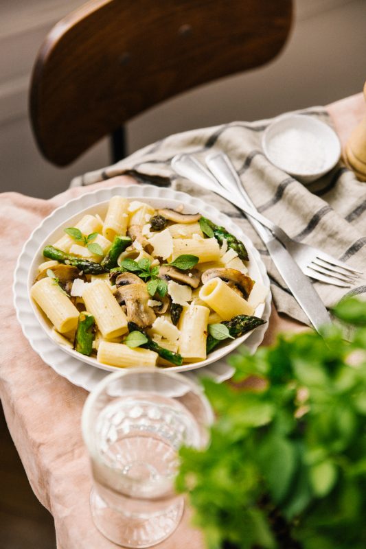 Pâtes à la sauce crémeuse de patate douce - Styliste culinaire Lyon ...